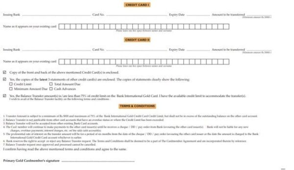 Balance Transfer of credit card: What, Why and How